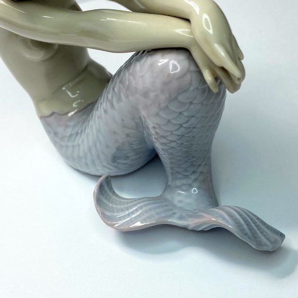 Lladro | Art | Lladro Porcelain Illusion Mermaid Figurine With Display ...